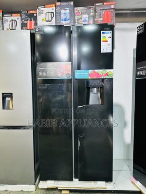 Pixel Fridge Side by Side Black Steel Frost Free 560l in Central ...