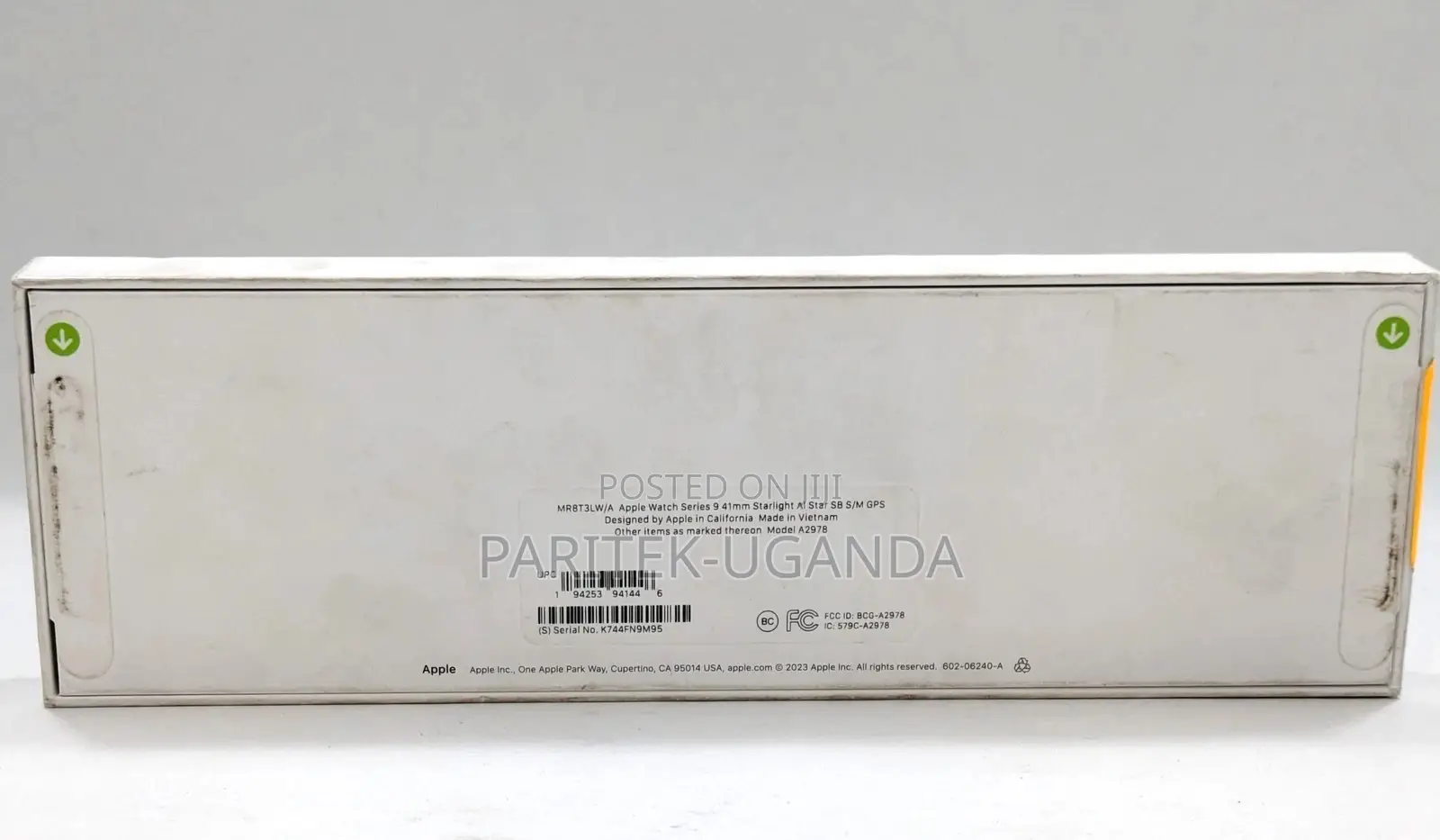 Apple Watch Series 9 41mm Aluminum Case Sport Band Starlight in Central ...