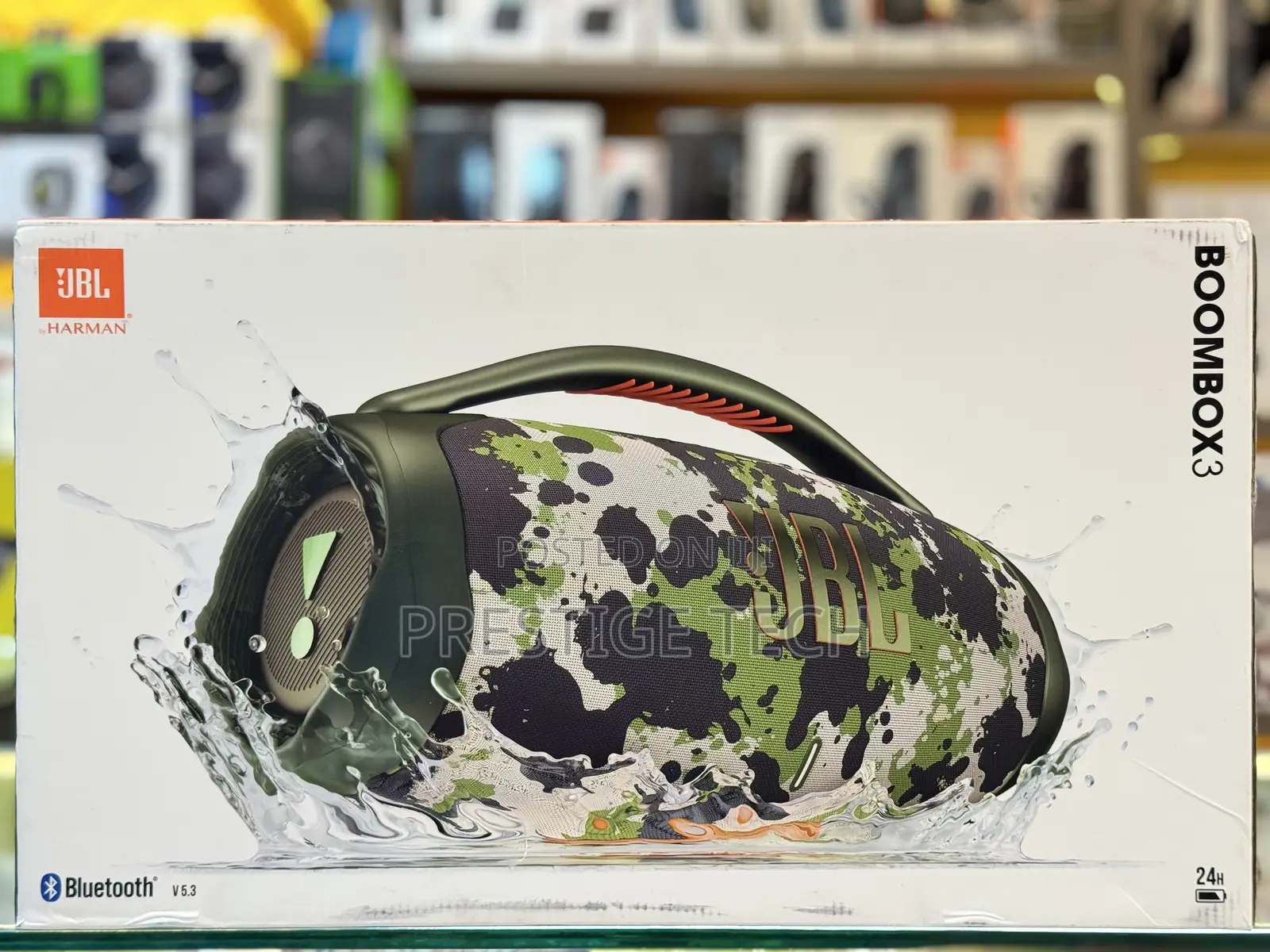 Jbl Boom Box 3 Portable Bluetooth Speaker (Boombox) in Central Division ...