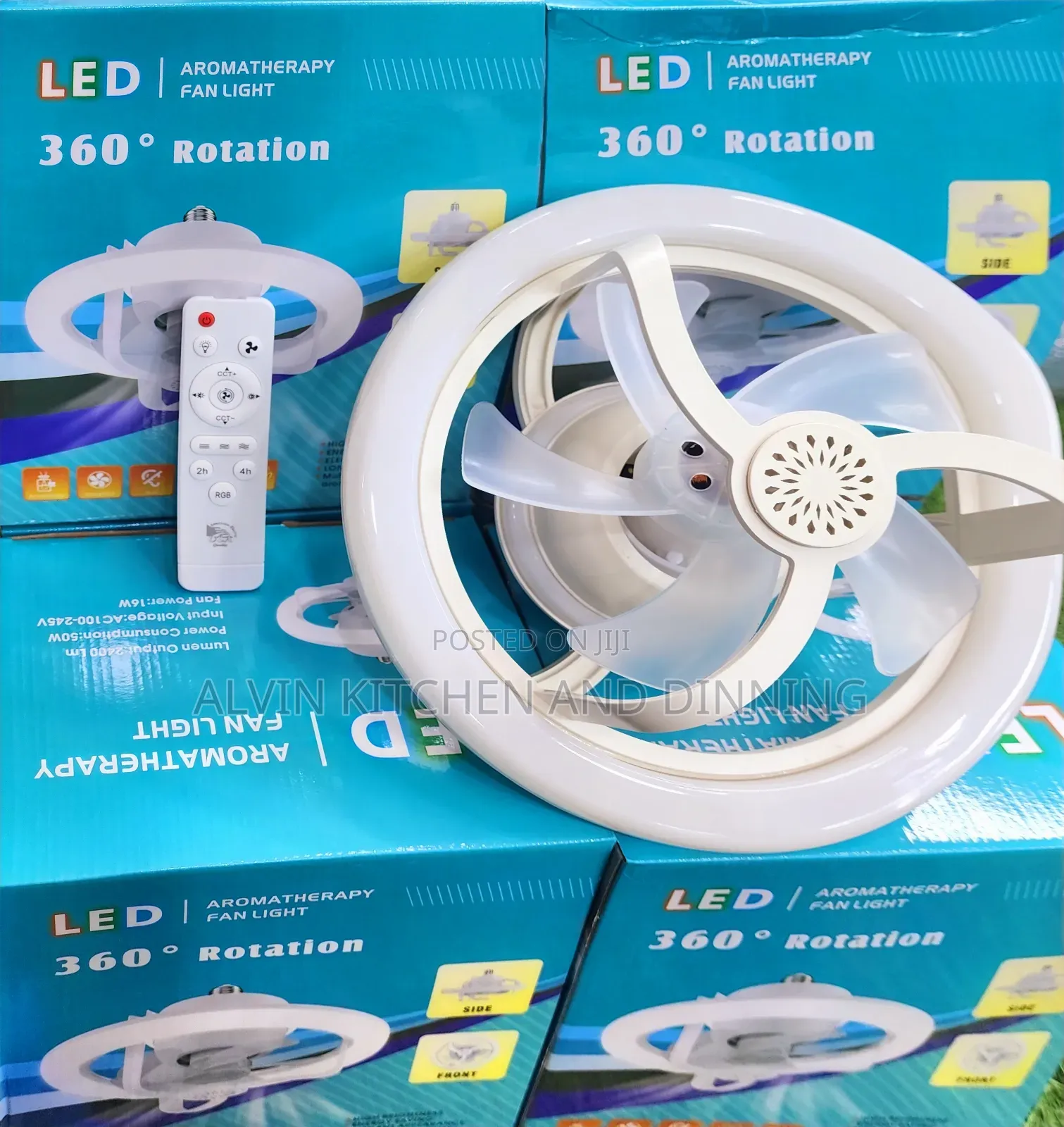 Ceiling Fan With an Led Light and Aromatherapy Diffuser. for sale ...