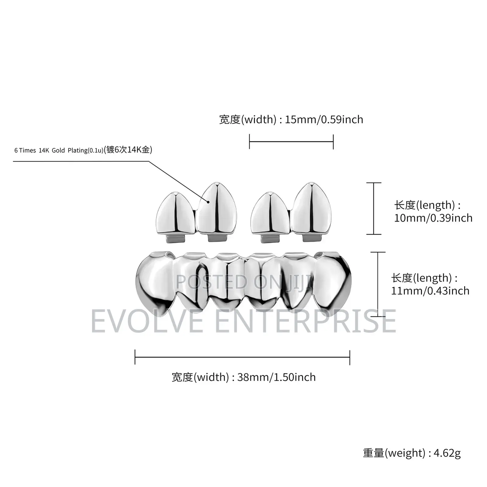 Designer Teeth Grillz in Central Division - Jewellery, Evolve ...