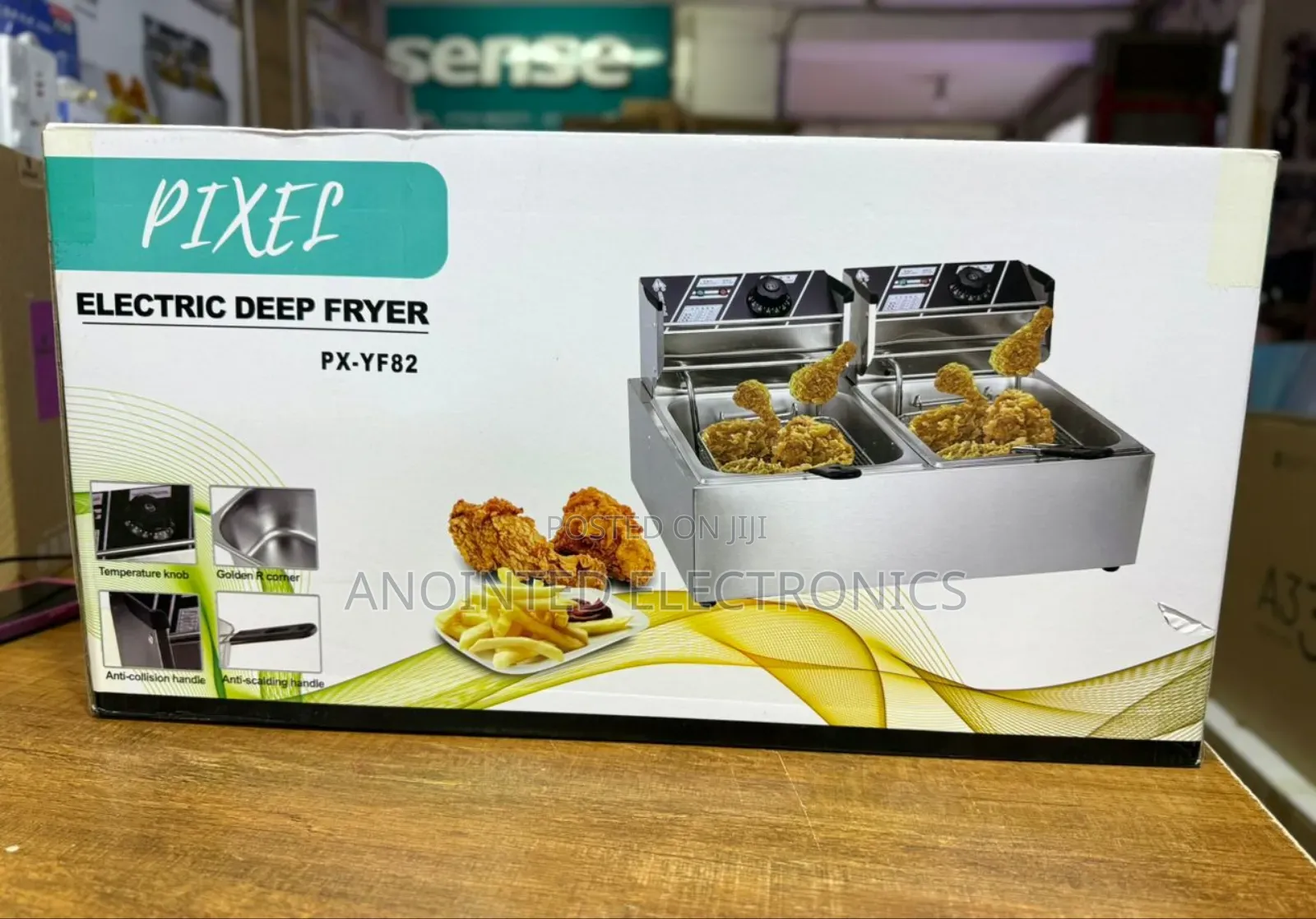 Double Deep Fryer Pixel - anointed electronics Price: USh 230,000 on ...