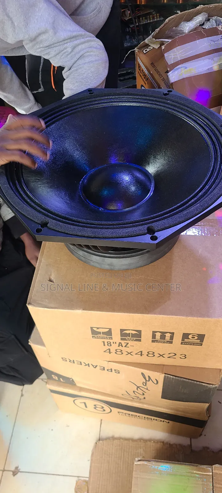 Admark Sub Woofer Double Magnet 18 Necked Woofer Speaker in Central ...