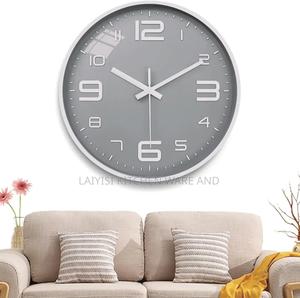 Modern Wall Clock – Stylish Silent Clock for Home Office in Central ...
