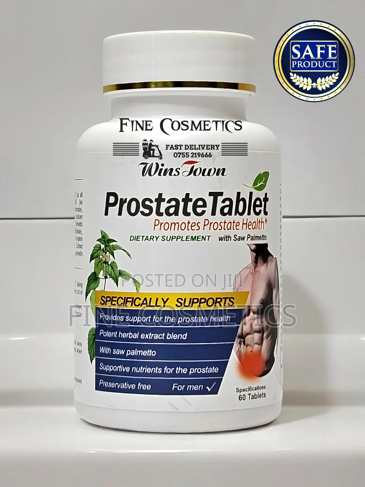 Prostate Tablets, Men's Healthy Enlarged Prostate Relief Care Pills in ...