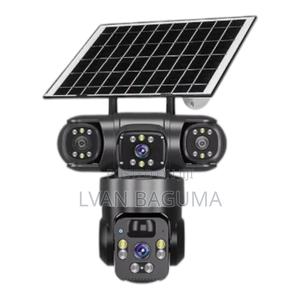 Intelligent Wi-Fi Smart Solar Security Camera - 3 Lens in Central ...
