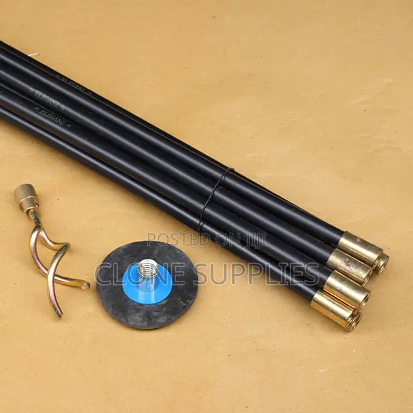 Drain Rods Set for Unblocking Drains, Heavy-Duty Rodding Sticks Kit in ...