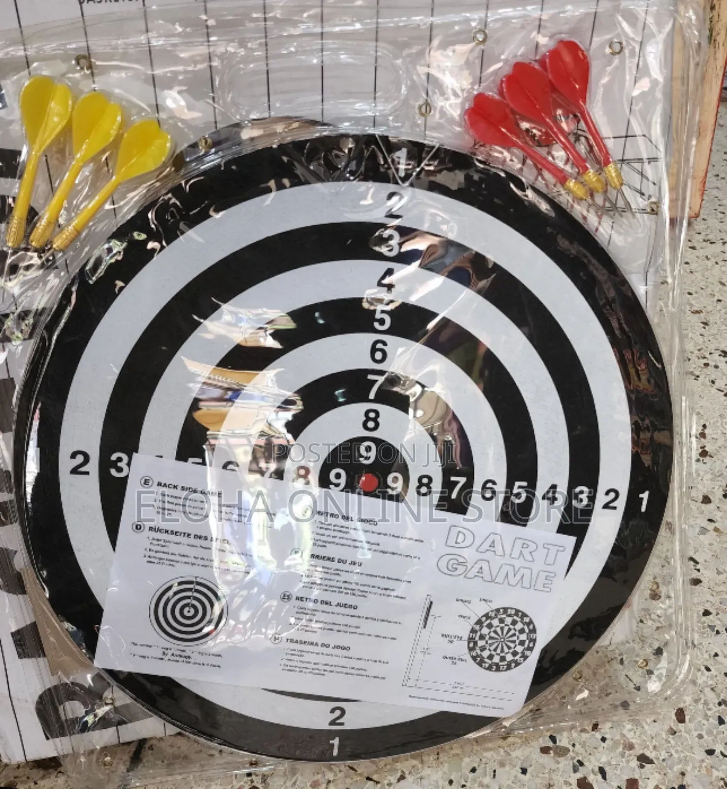 2in1 Dartboard and Bullseye Board Game in Central Division - Books ...