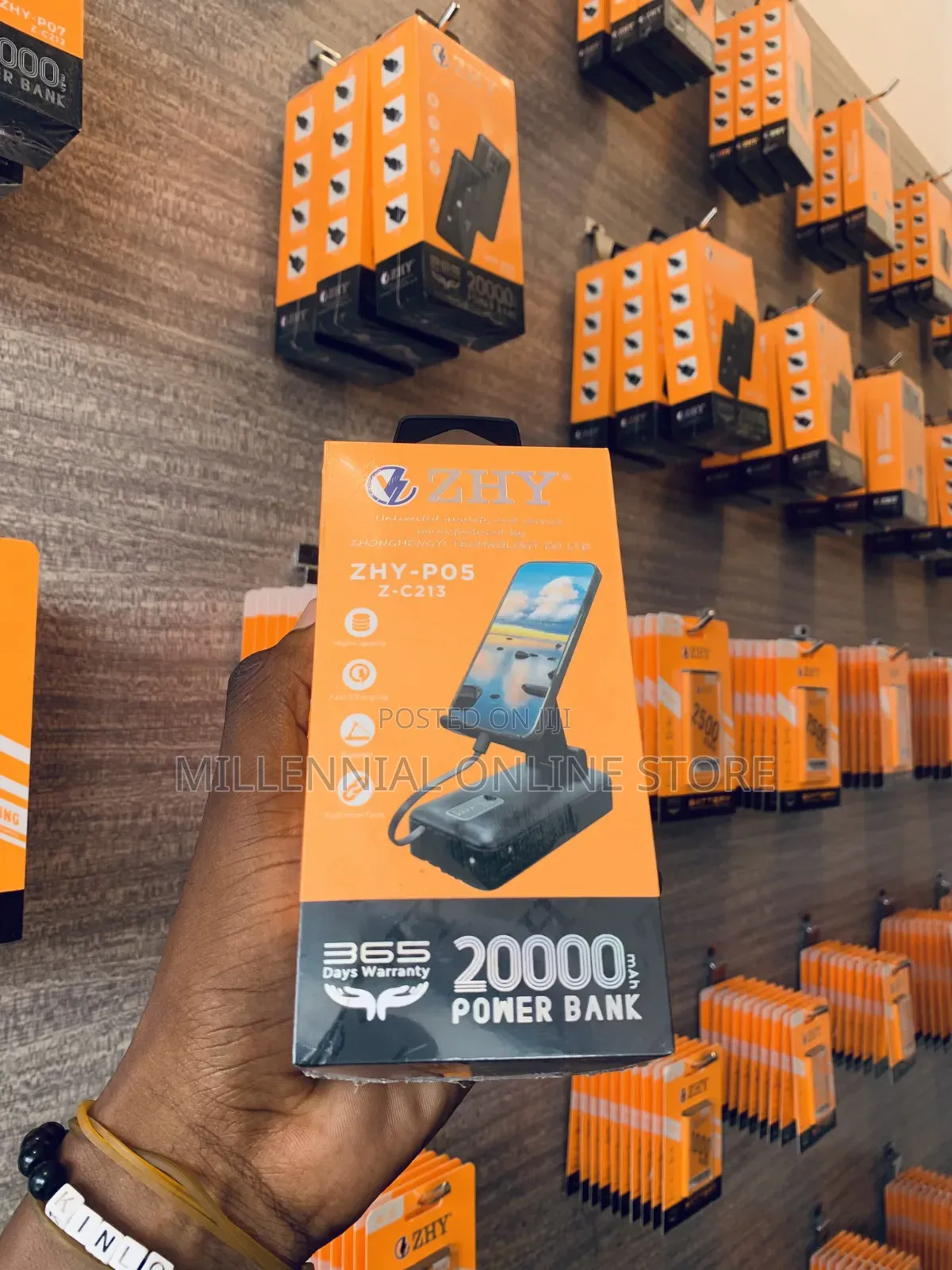 2in1 Zhy 20000mah Power Bank and Phone Holder in Central Division ...