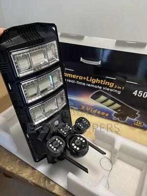 4g Ai Solar 4 Lens Camera + 450watt Lighting Panel 5 in 1" in Central ...
