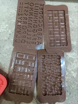 Silicone Alphabet Letters Chocolate Molds - Walmart. Co Price: USh ...
