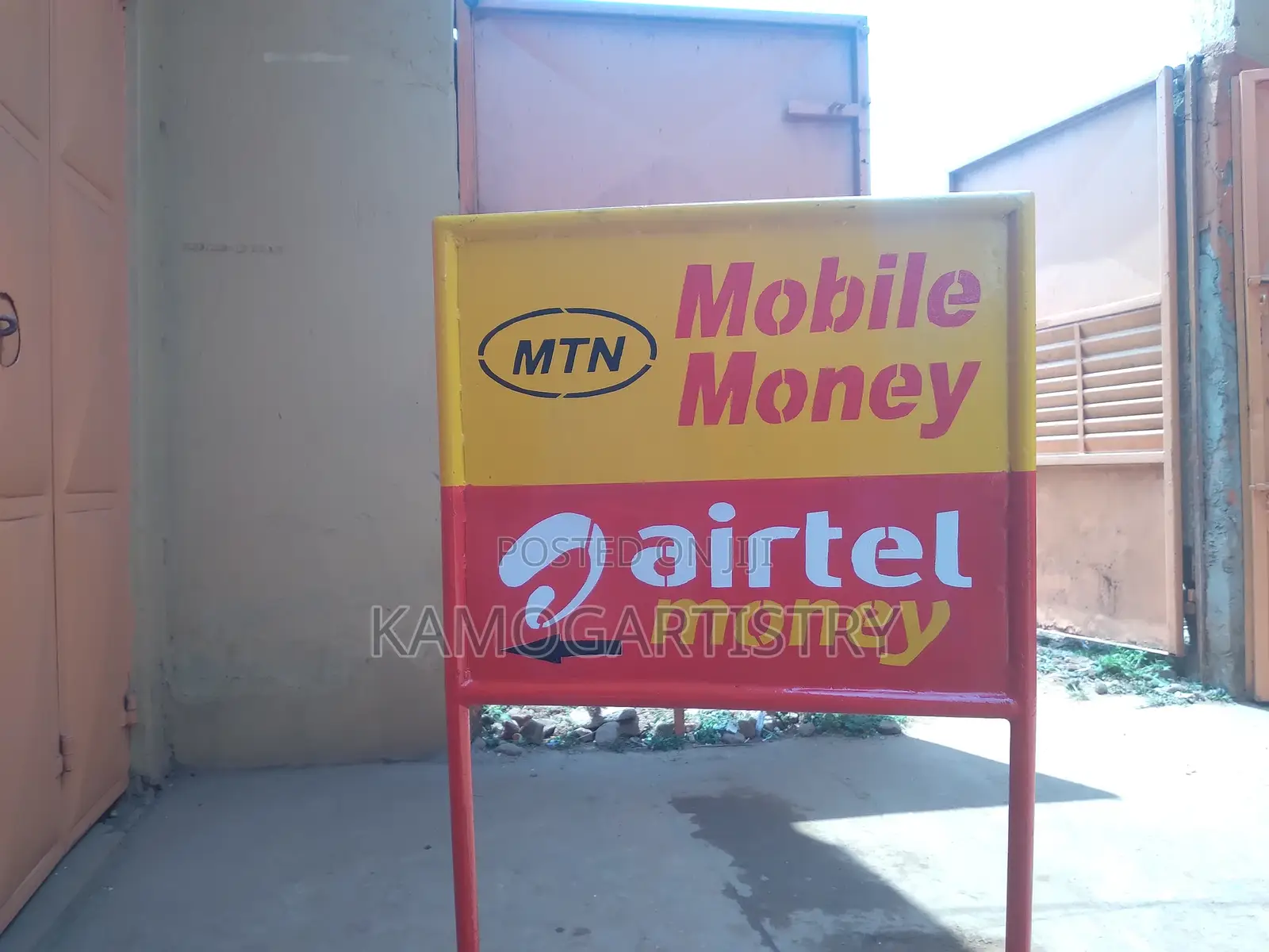 Mobile Money Signage in Central Division - Printing Services, Kamog ...