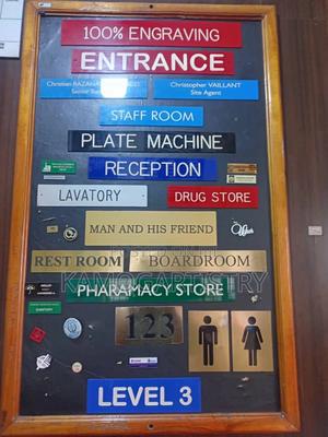 Door Labels in Central Division - Printing Services, Kamog Artistry ...