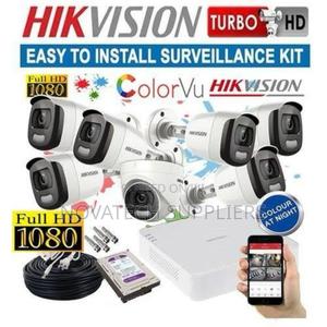 8 Channel Hik Vision CCTV Camera Kit Color Vu Kore in Central Division ...