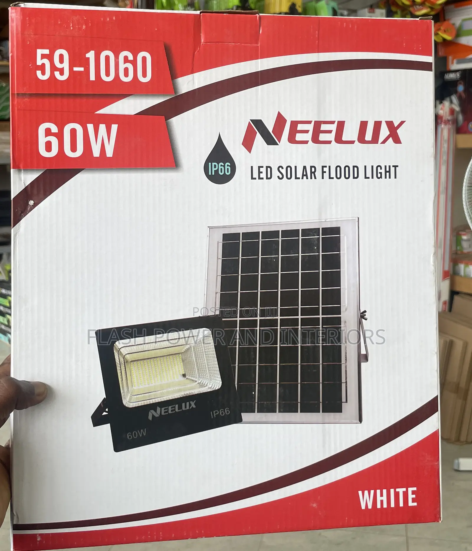 60w Security Solar Flood Light in Central Division - Electrical ...