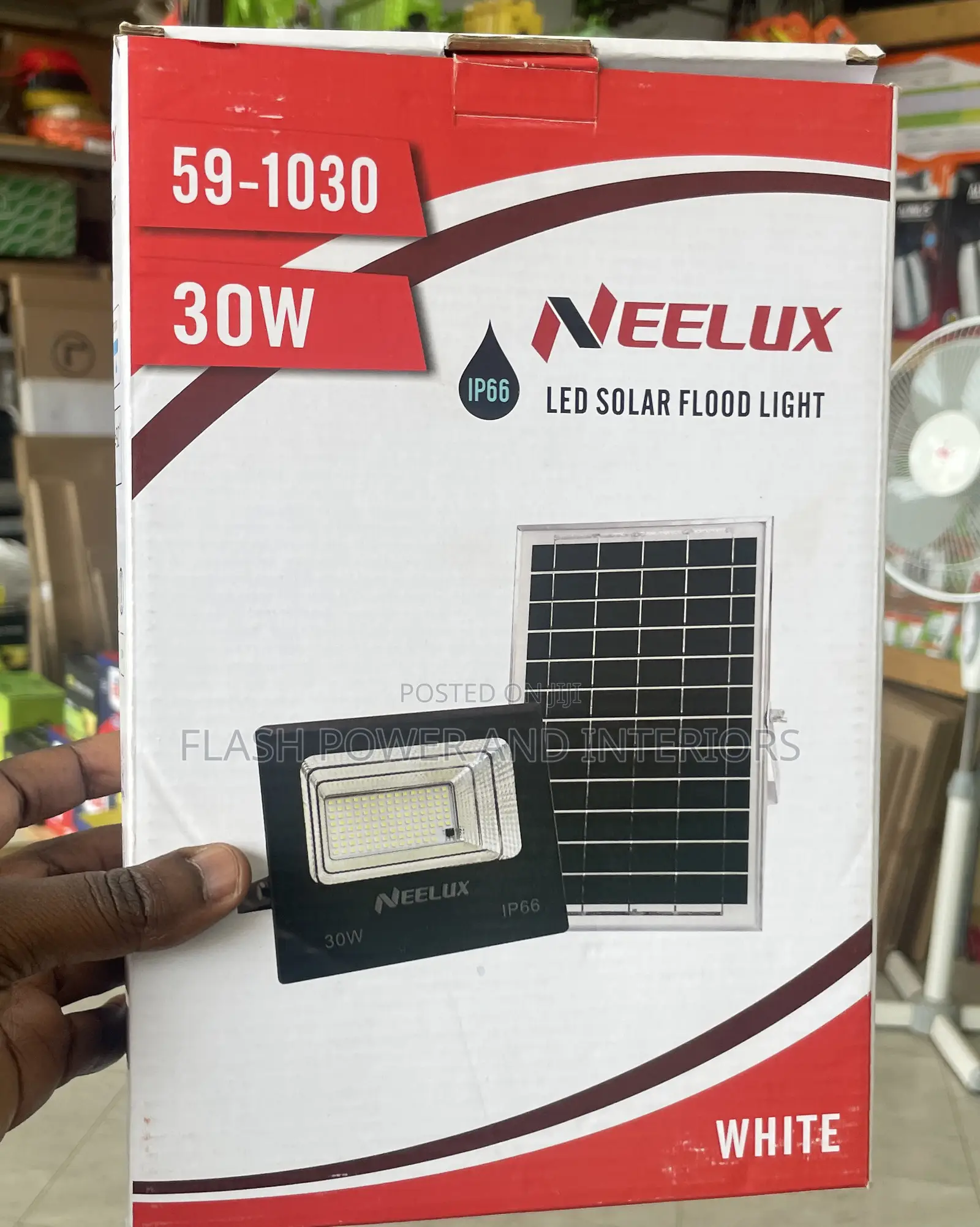 30w Neelux Solar Flood Light in Central Division - Electrical Equipment ...