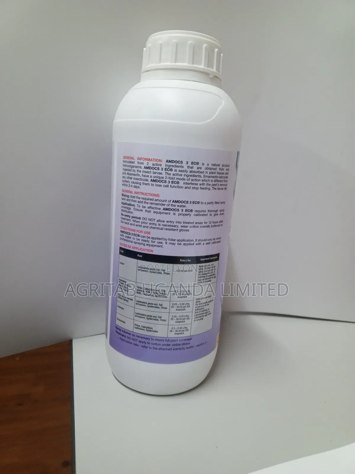 Amdocs 3ec Insecticide -1ltr in Central Division - Farm Animal Feed ...