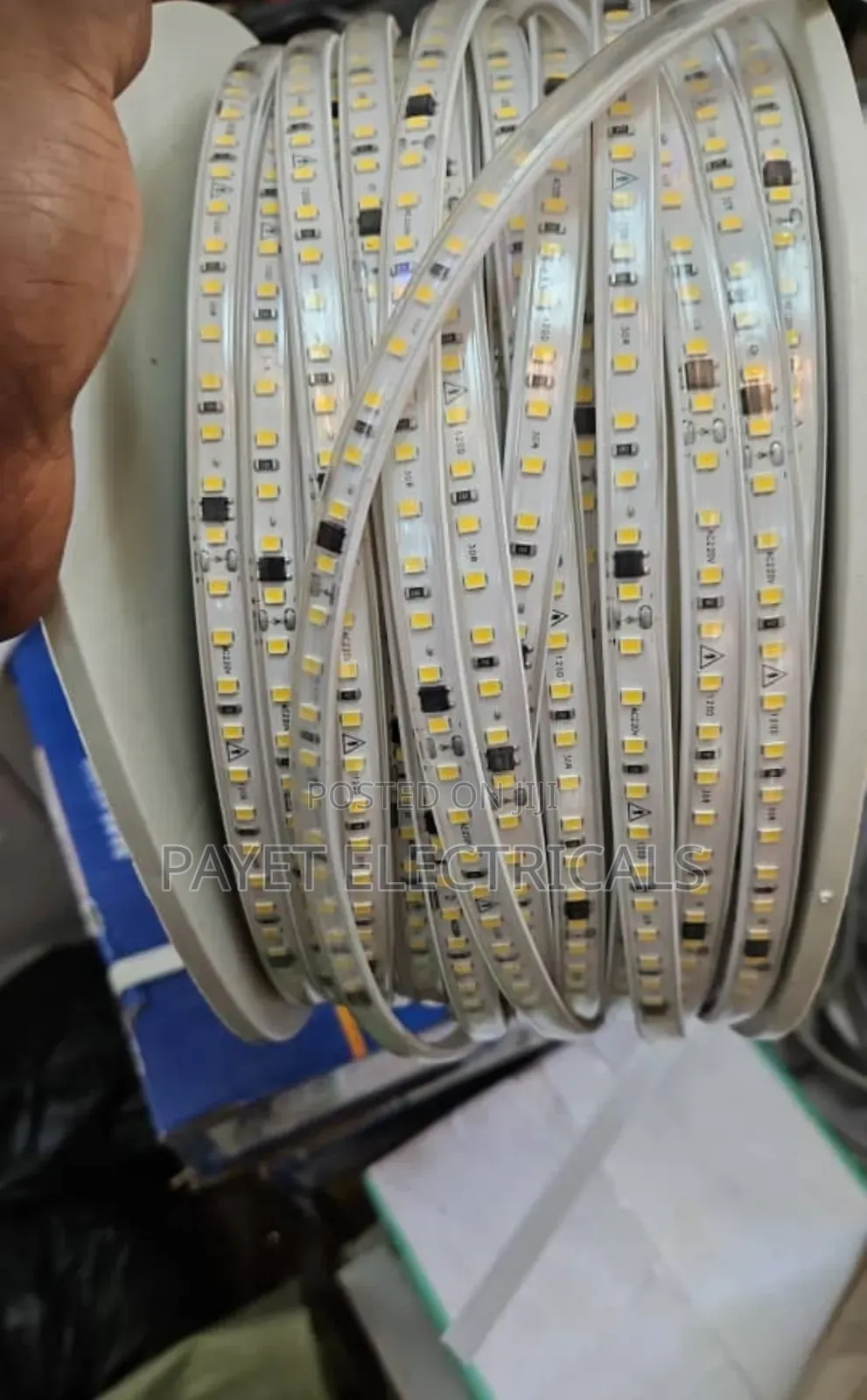 Led Warm White Strip Light With Sticker for sale - Payet Electricals ...