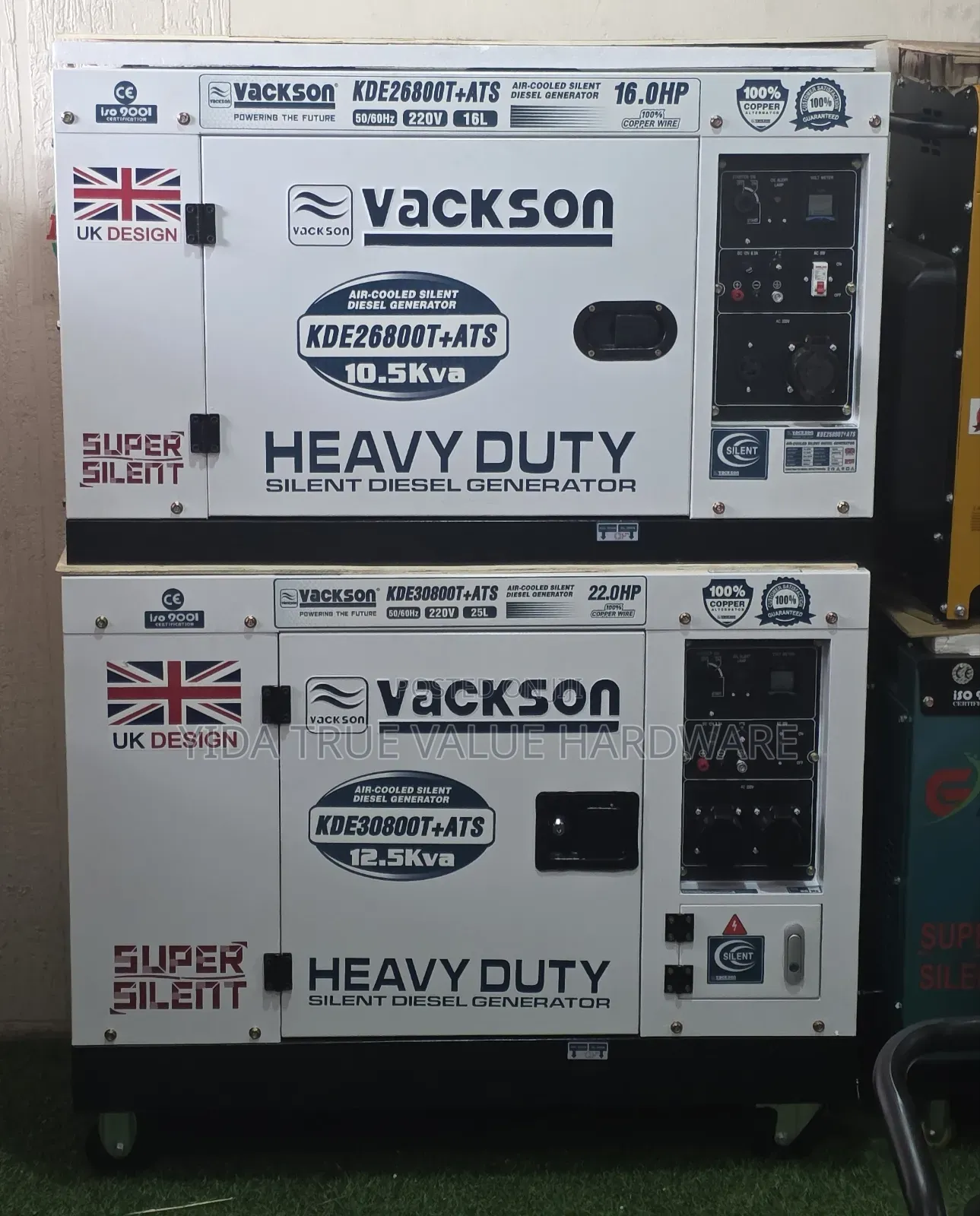 Generator Vackson 10kva Low Noise for sale - yida true value hardware ...