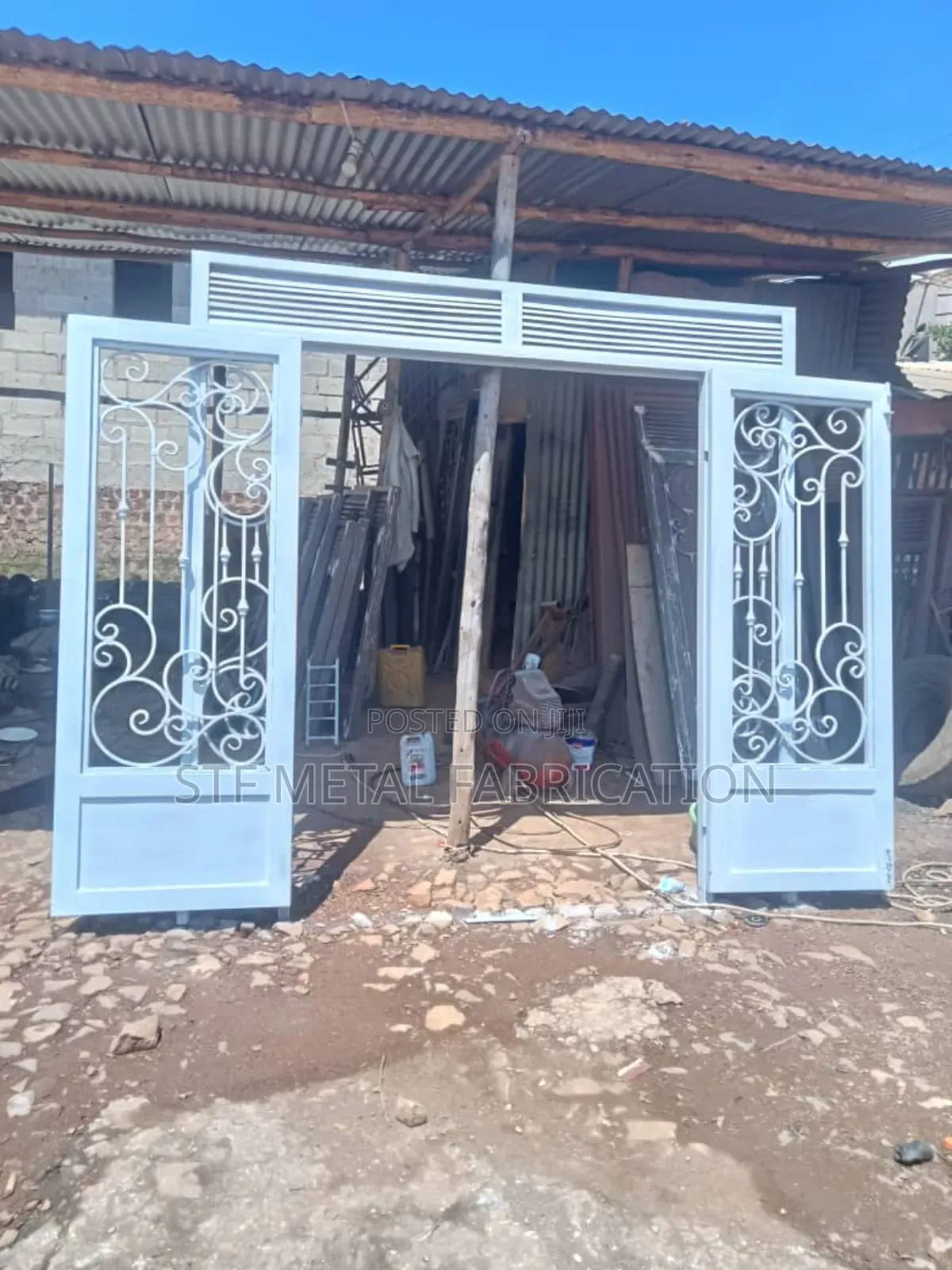 Wrought Iron Sliding Doors for sale - STF METAL FABRICATION Price: USh ...