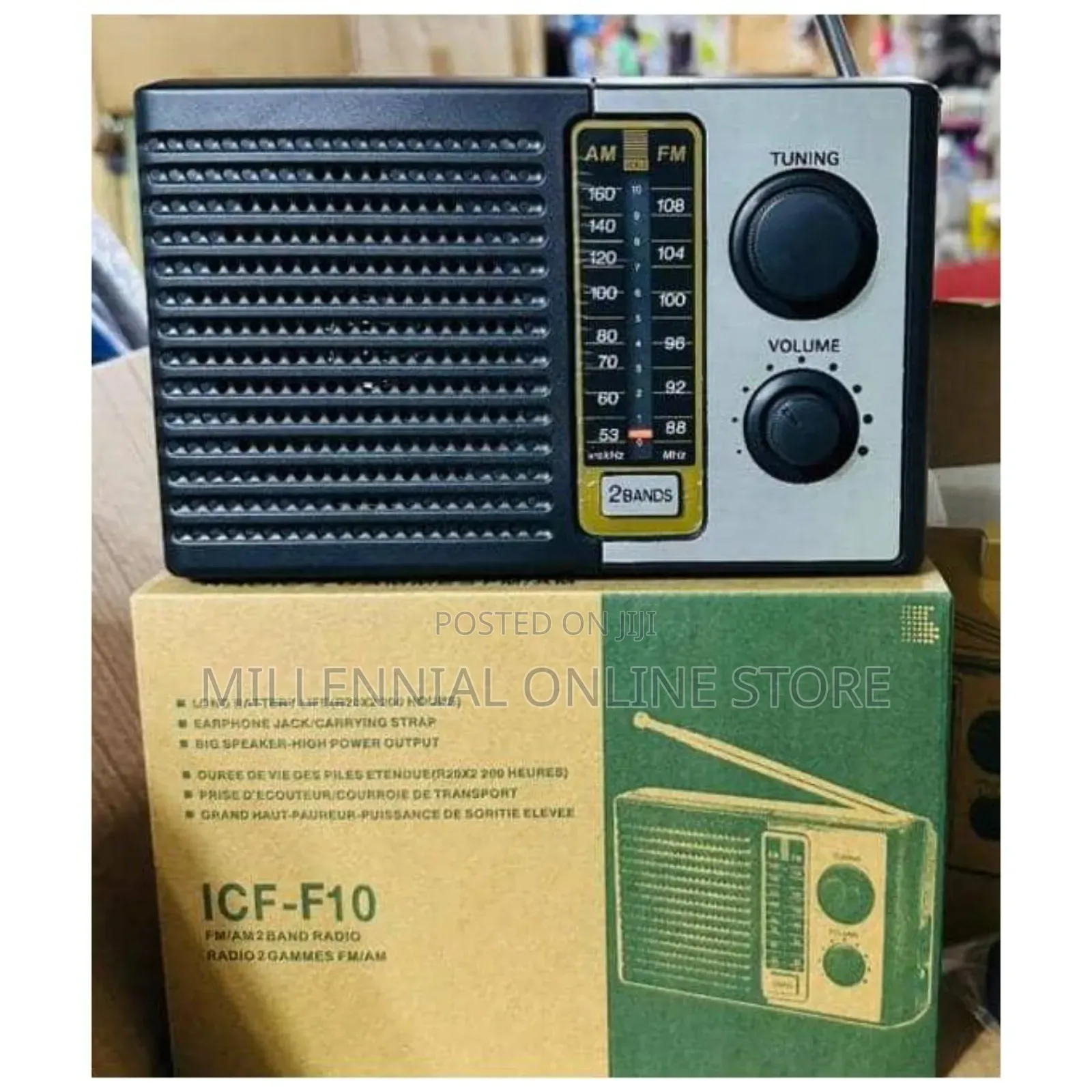 Sony Icf-F10 - Fm/Am Radio in Central Division - Audio & Music Equipment, Millennial Online ...