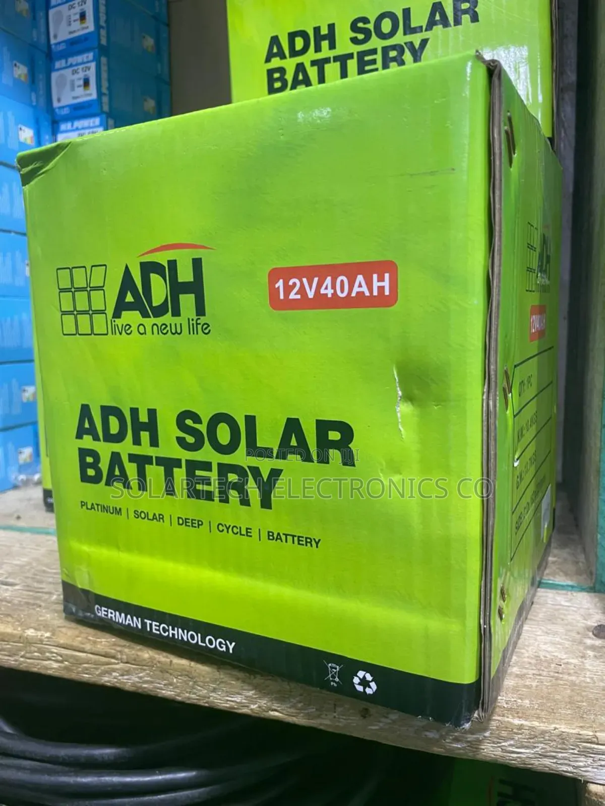 40ah 12v Original Adh Solar Battery Jomk in Central Division - Solar ...