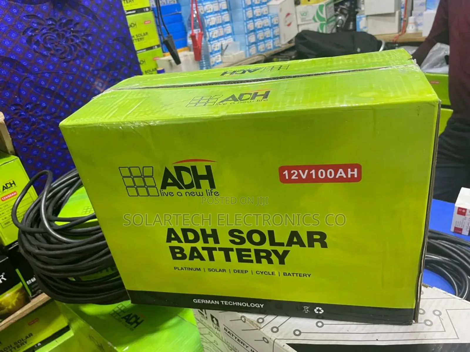 100ah German Technology Adh Solar Powder Battery Nova in Central ...