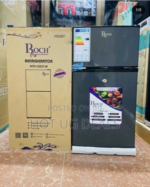 Roch 125 Liters Double Door Top Freezer Defrost Fridge –Inox in Central ...