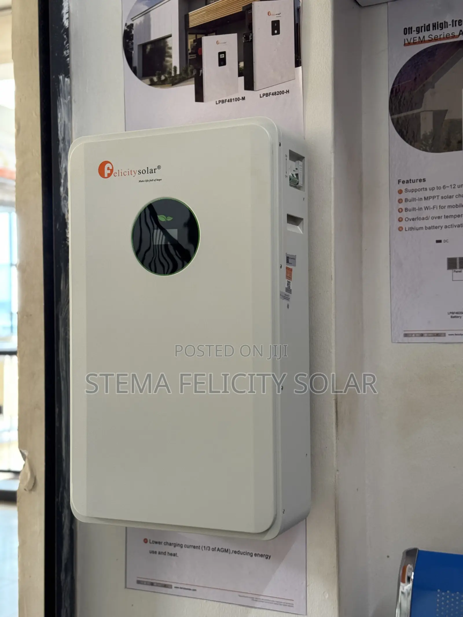 200ah 10kwh 48v Lithium-Ion Battery in Central Division - Solar Energy, Guang Felicity Solar ...