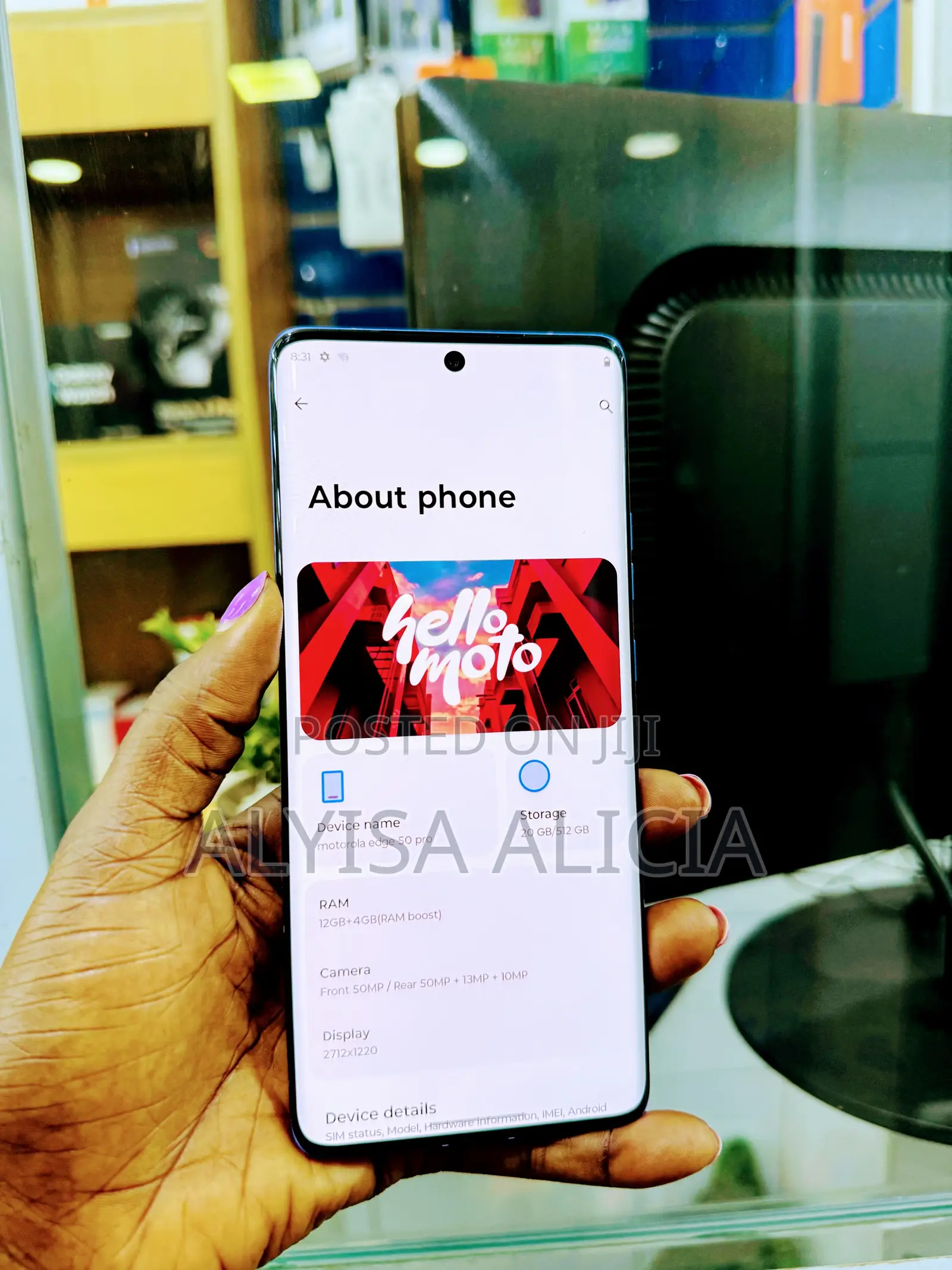 Motorola Edge 50 Pro 512 GB Blue in Central Division - Mobile Phones ...