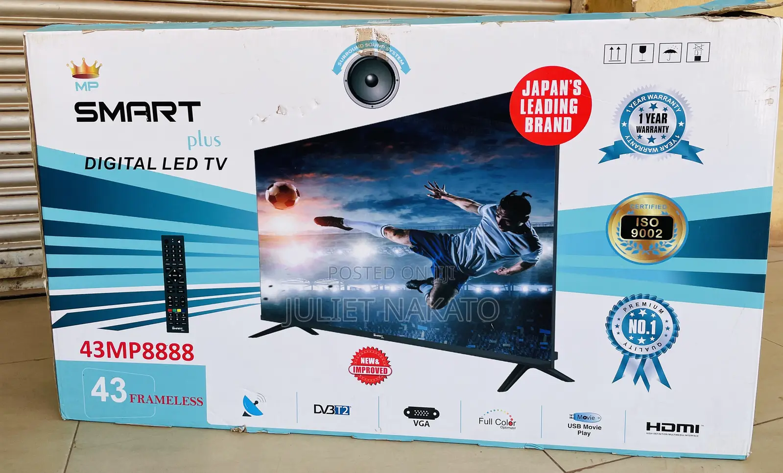 43 Inches Smart Plus Led Digital Tv in Central Division - TV & DVD ...