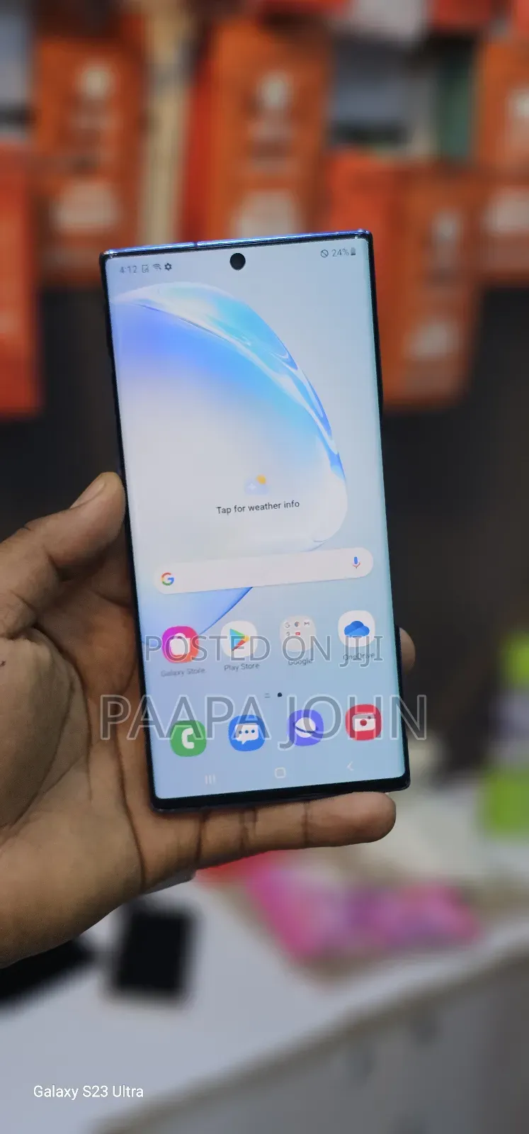 Samsung Galaxy Note 10 Plus 256 GB Blue in Central Division - Mobile ...