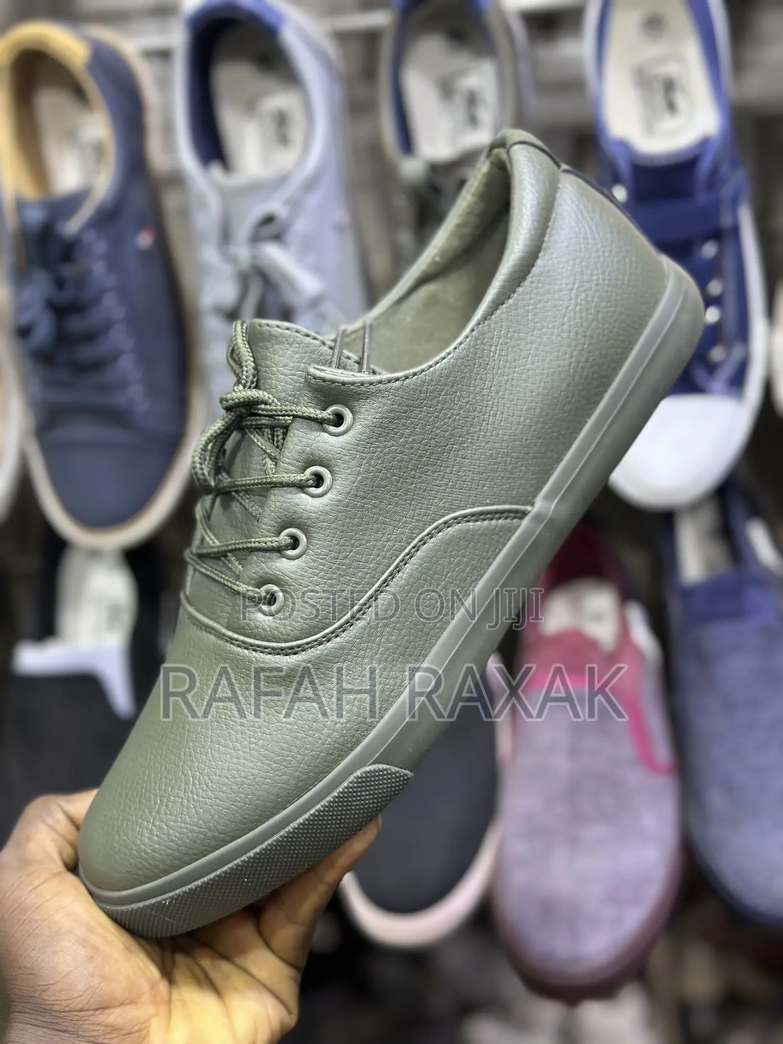 New Classic Unisex Green Leopard Easy Lace Up Shoes in Central Division ...