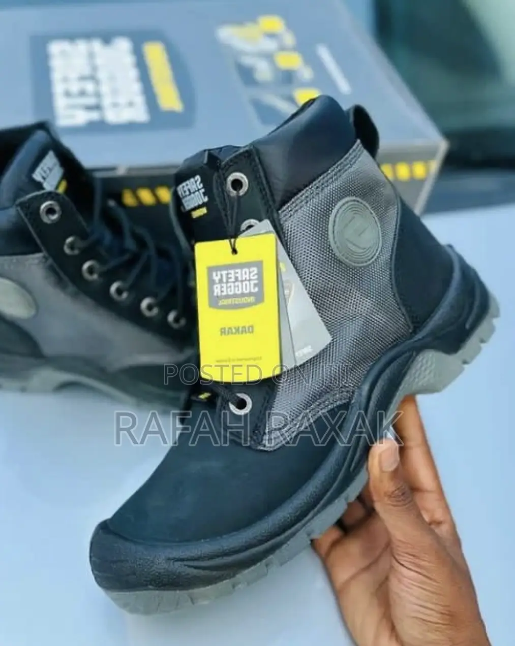 Original Black Men’S Safety Jogger Dakar Safety Boots in Central ...