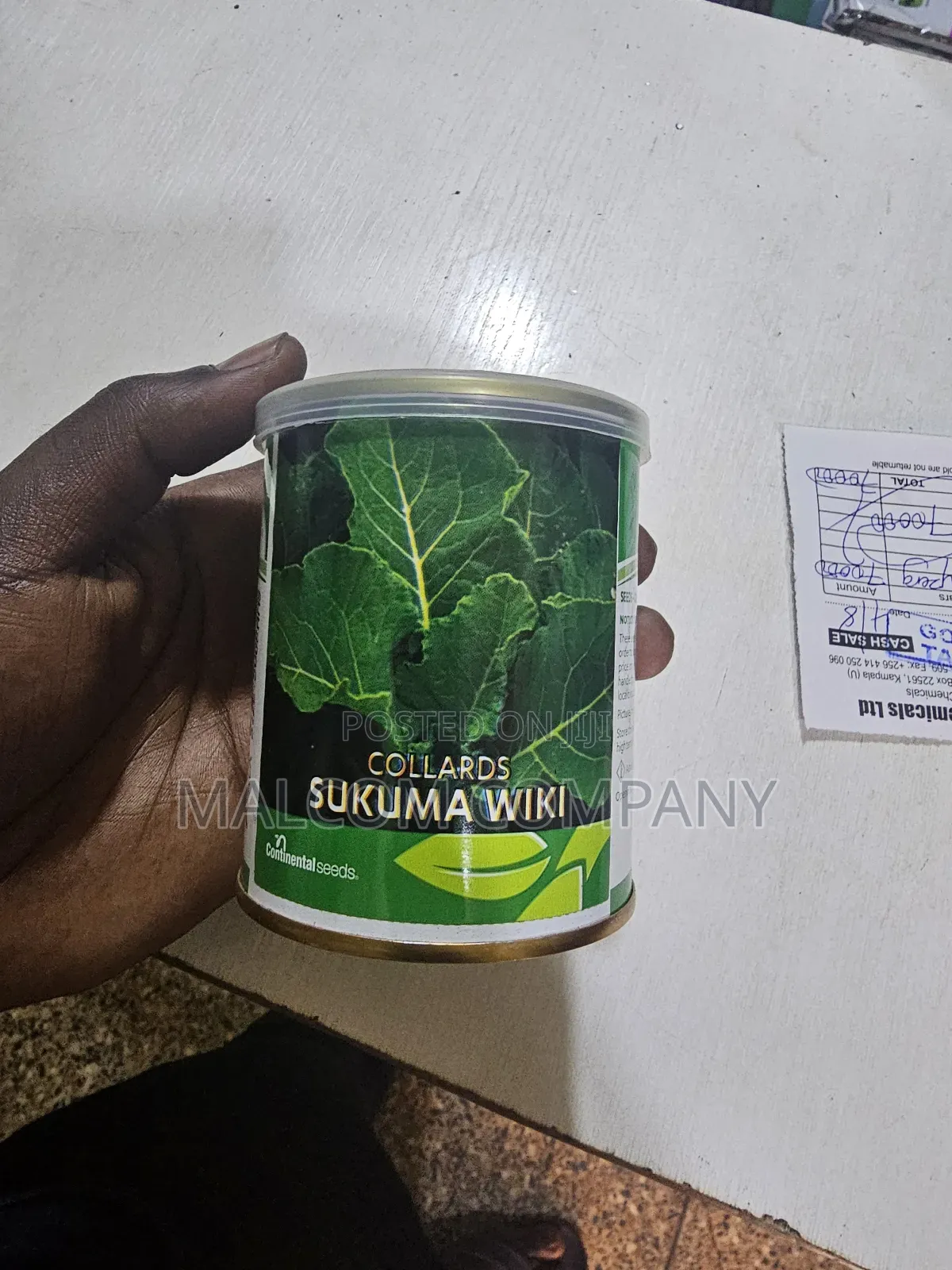 Sukuma Wiki Seeds 50g for sale - Malcom company Price: USh 20,000 on ...