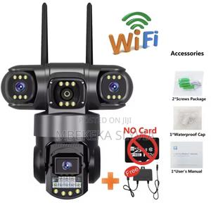 Wifi CCTV Camera 5mp 3lens Full Hd 360-Degrees View in Central Division ...