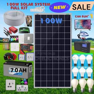 100w Solar System Full Kit/ All Installation Materials Yuko in Central ...