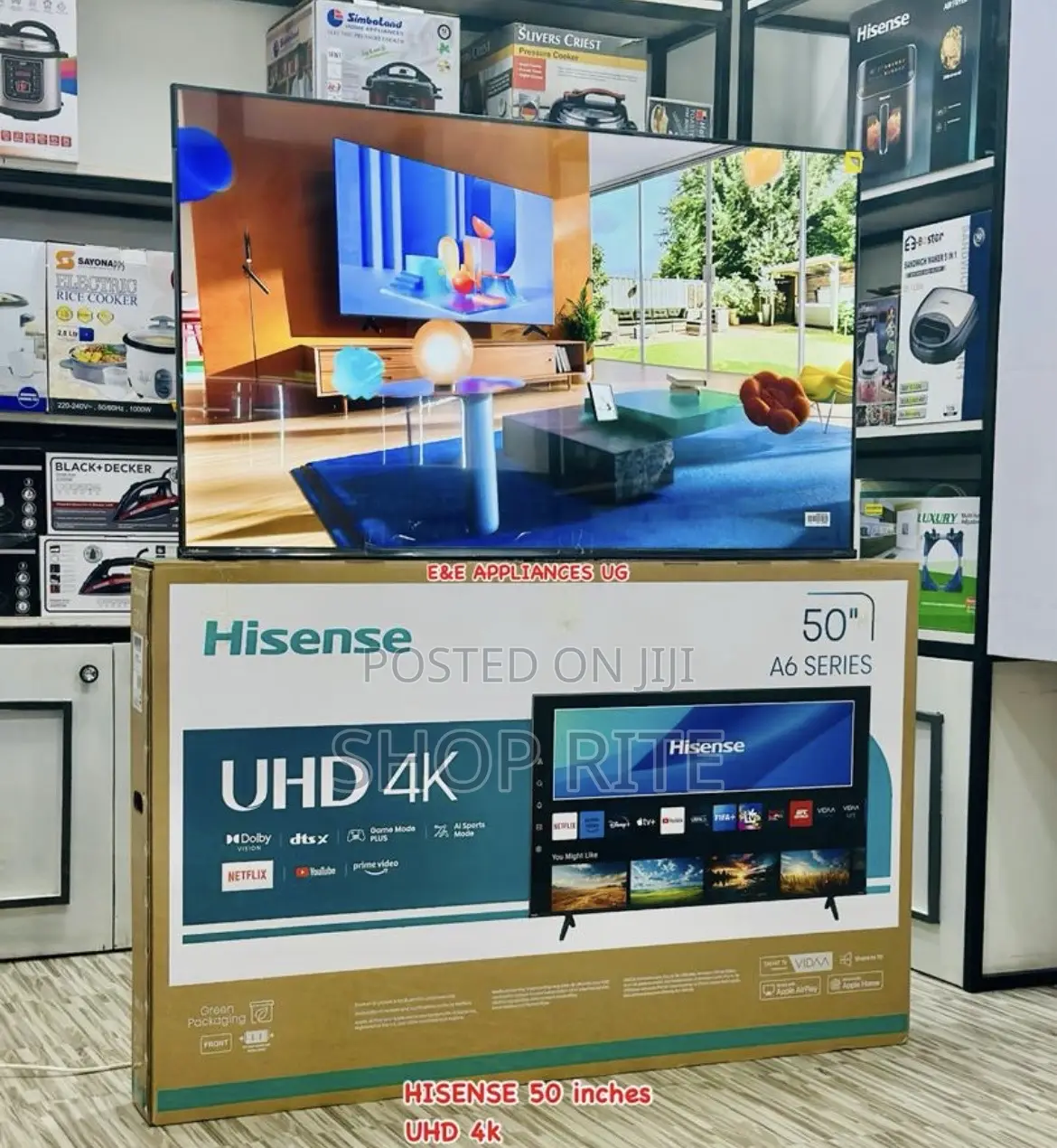 Hisense 50 Inches Smart Uhd TVS New Arrivals in Central Division - TV & DVD Equipment, Shop Rite ...