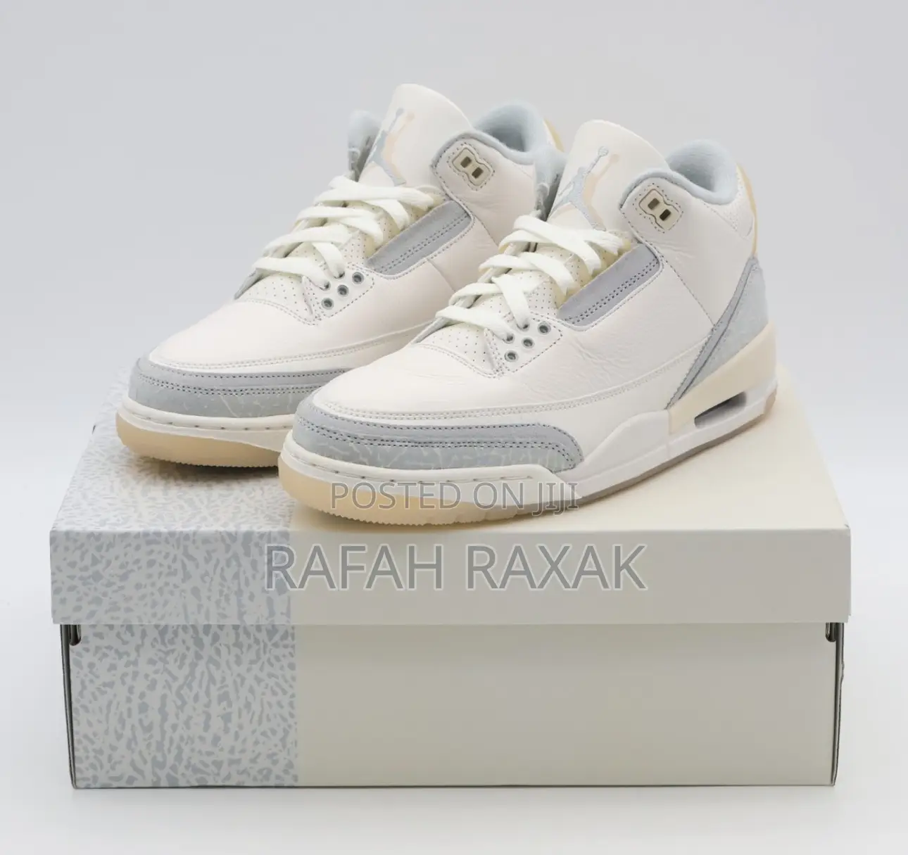Original Air Jordan 3 Retro “Craft Ivory” Sneakers in Central Division ...