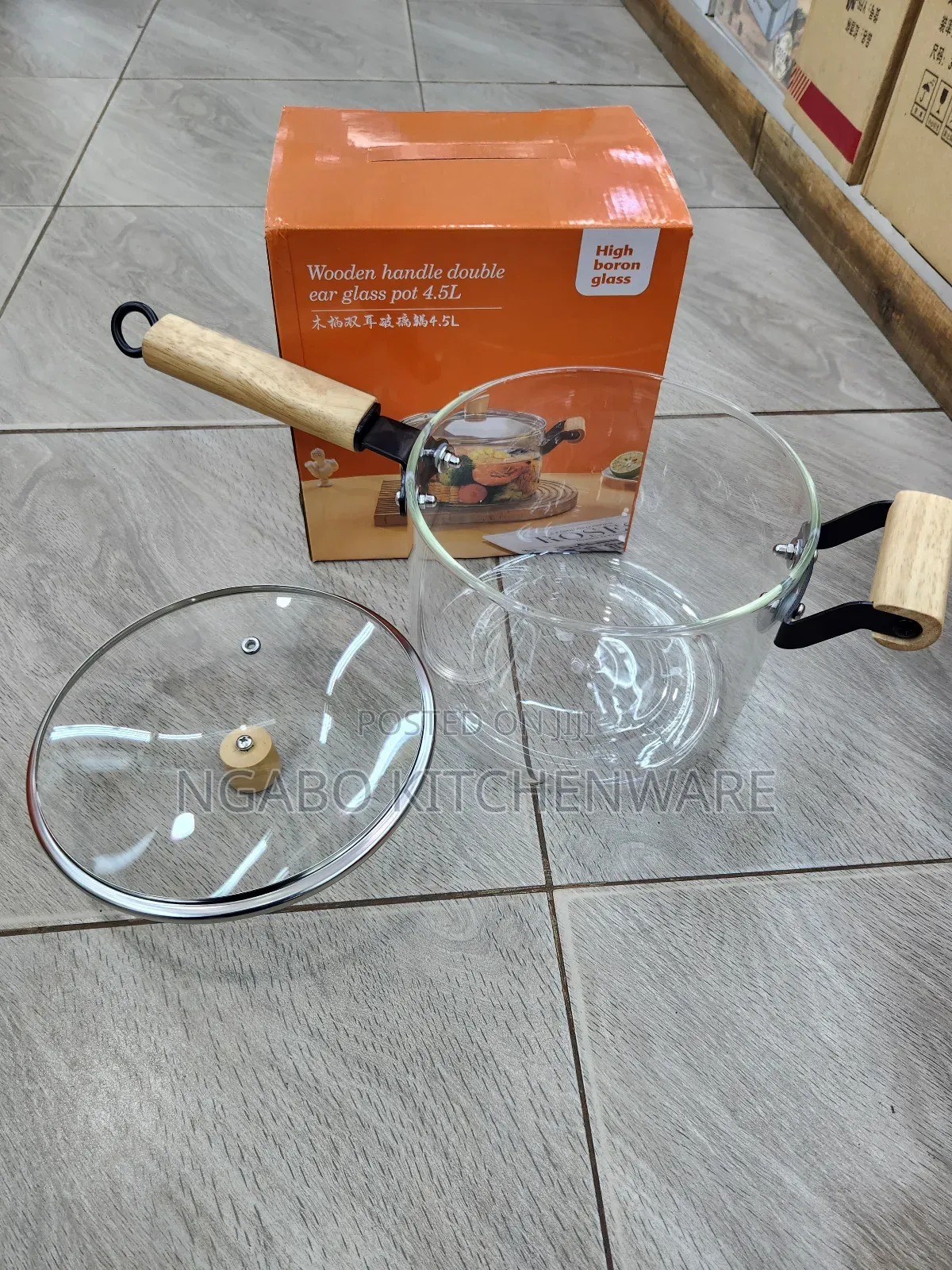 Glass Pot or Source Pan 3.5l in Central Division - Kitchenware ...