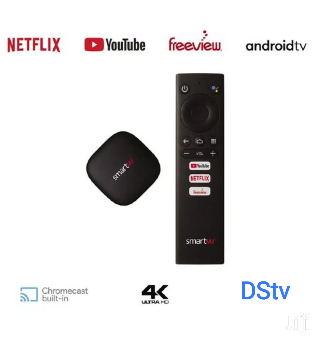 Smartvu Digital Android TV Dongle With Remote in Kampala - Accessories ...