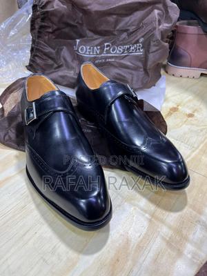 Original Men’S Single John Foster Buckle Monk Strap Gentle Oxford Shoe ...