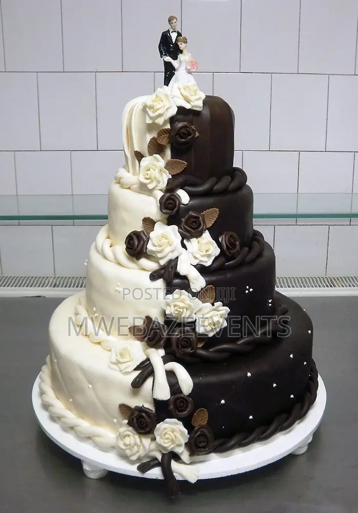 Two Sided Wedding Cake Designs in Rubaga - Food & Beverages, Family ...