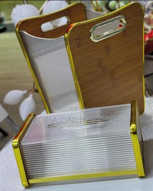 Premium Plastic Tissue Holder Box and Trash Bin Dustbin Set in Central ...