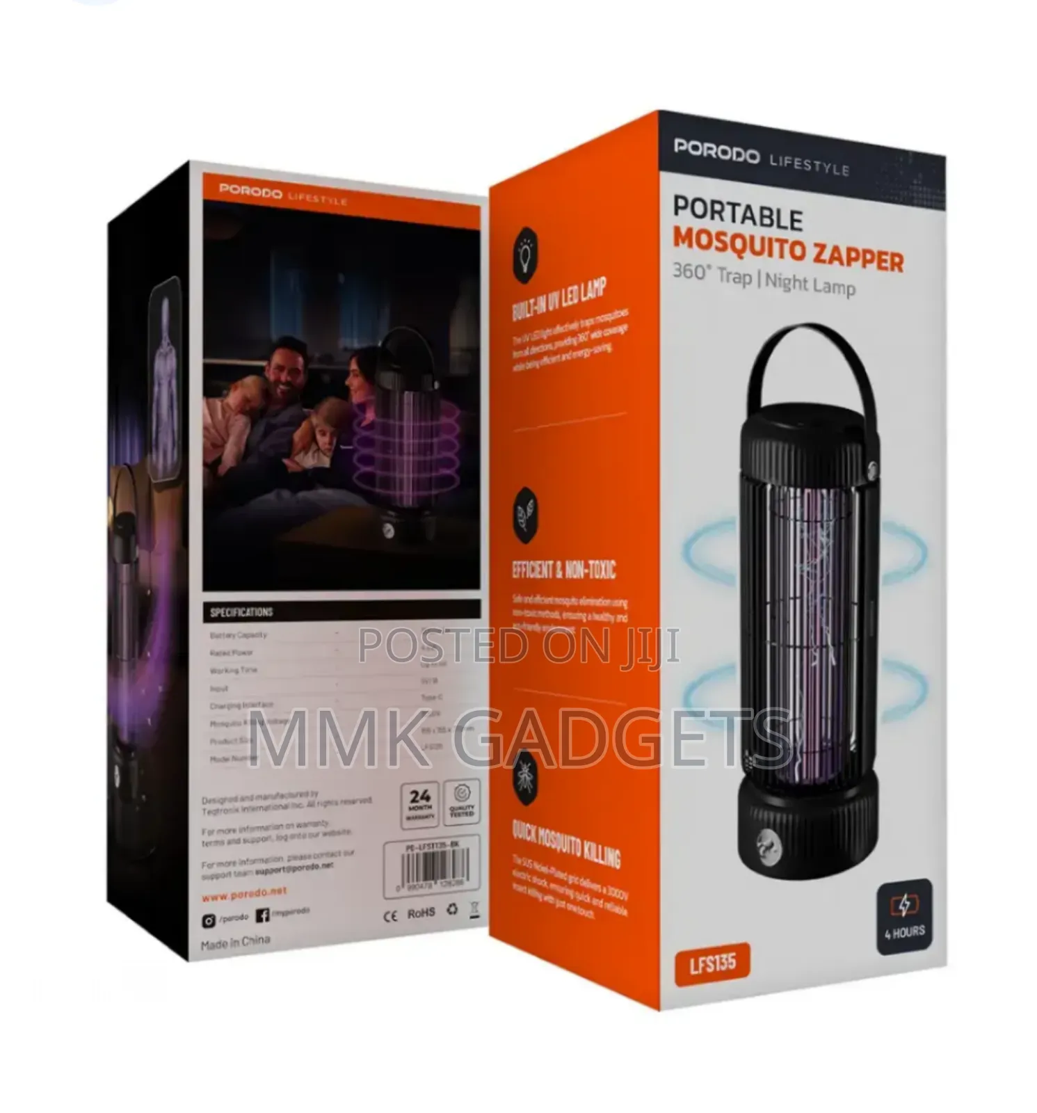 Porodo Lifestyle Portable Mosquito Zapper in Central Division ...