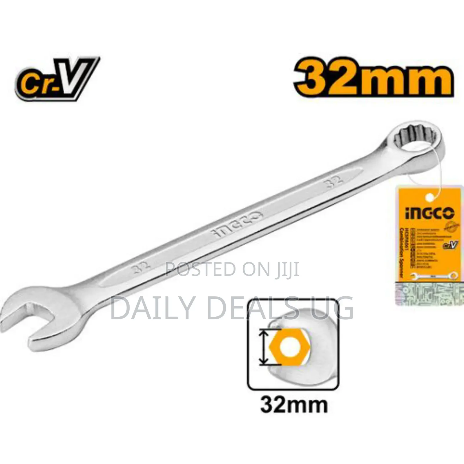 Ingco Hcspa321-Combination Spanner-Orange in Central Division - Hand ...