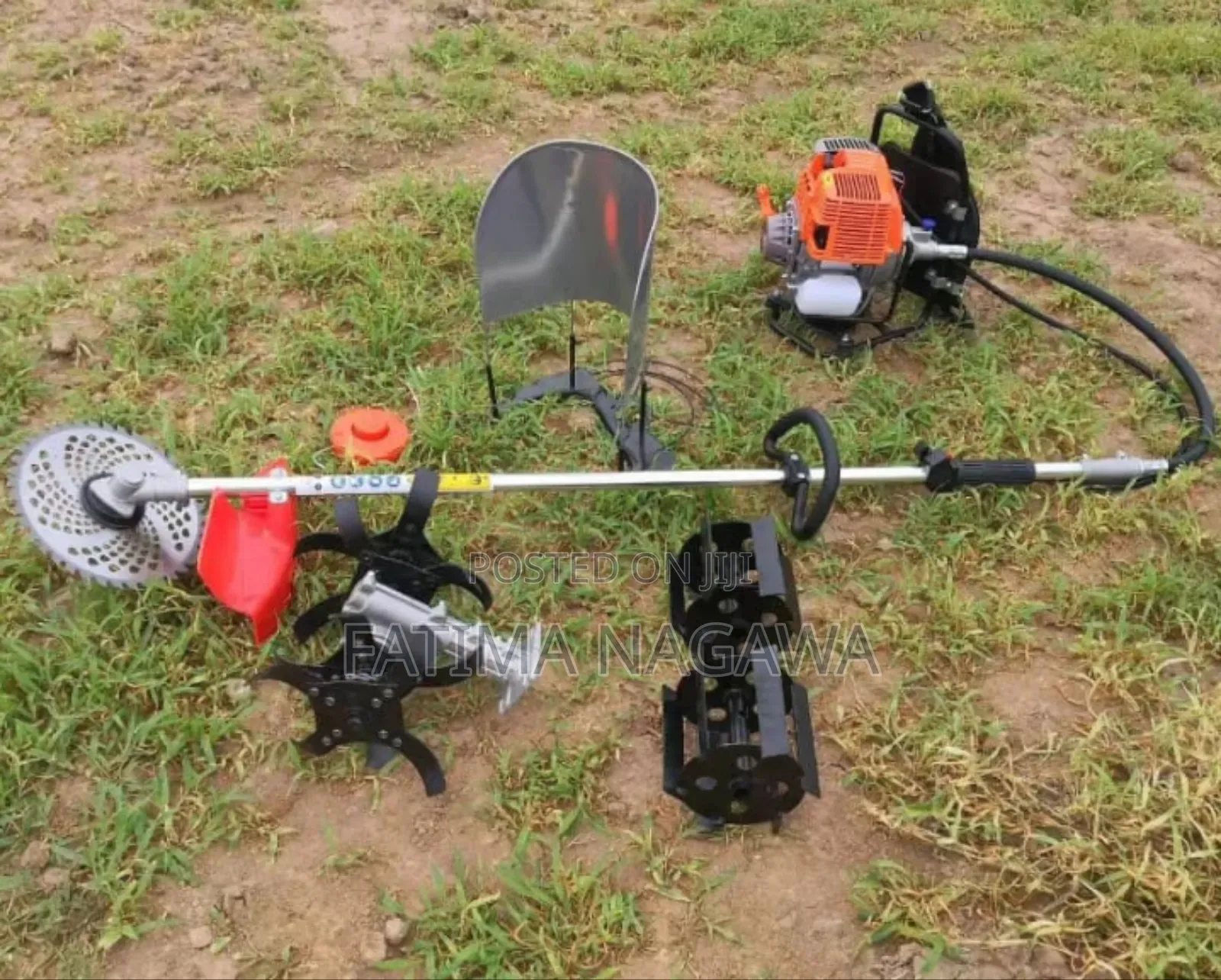 Knapsack Weed Control Machine Lawn Mower Grass Cutter in Central ...