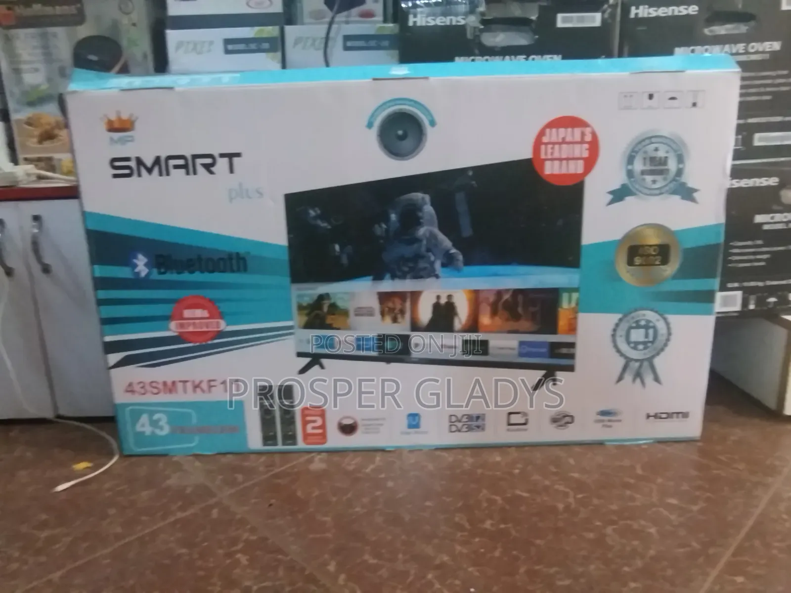 43 Inches Led Smart Plus Smart Android Digital Flat Screen Flameless. in Central Division - TV ...