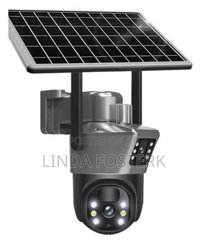 4g Solar Camera Dual Lens – 4mp Cctv, V380 Pro App, Outdoor Security in Central Division ...