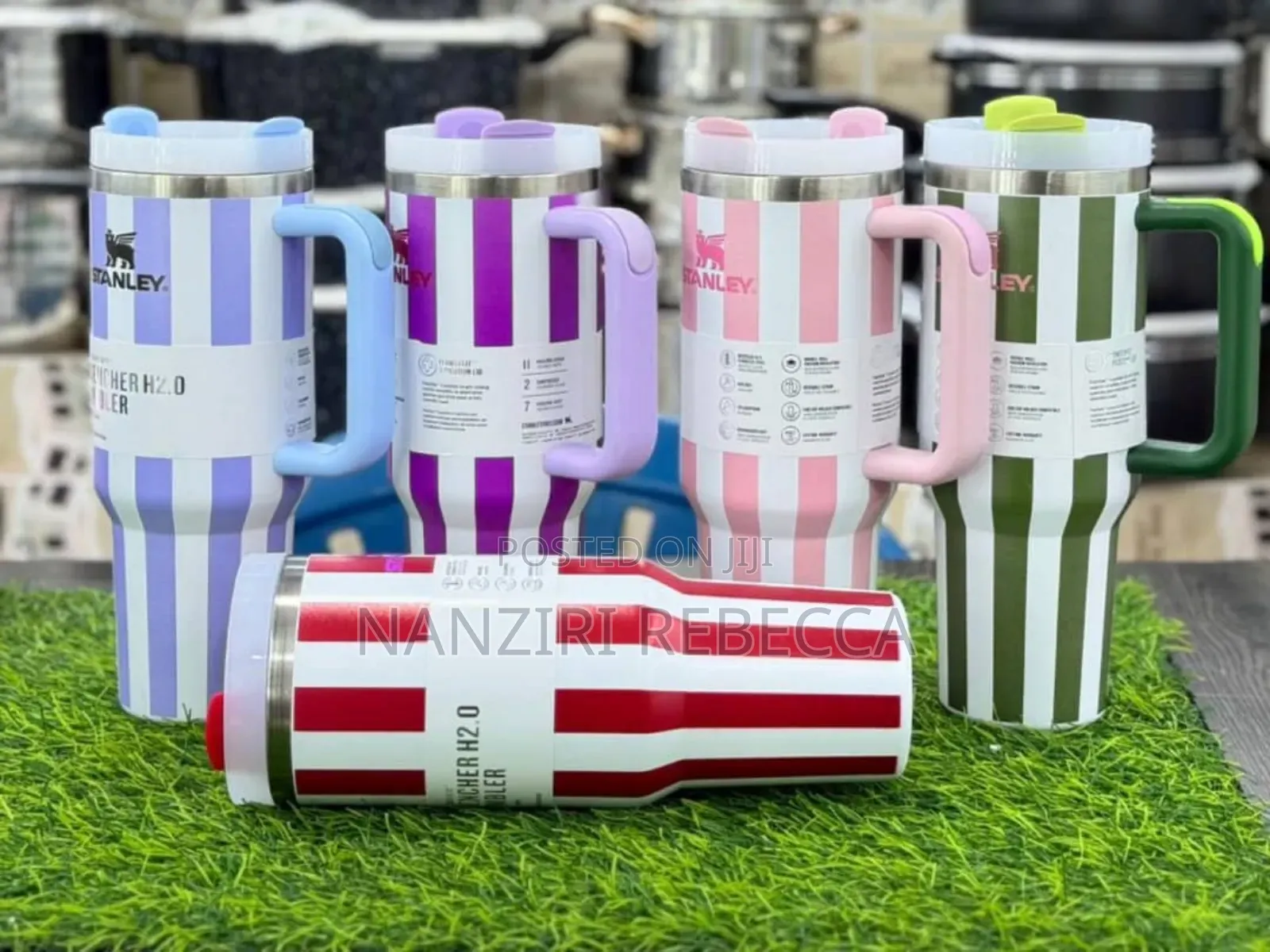 Stanley Cup Big Size With Strips and Different Colour's in Central ...